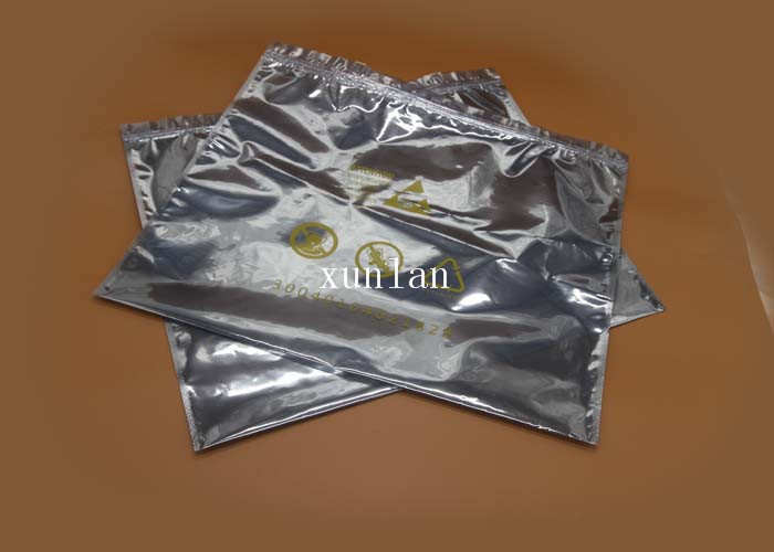 Three Layer Structure Anti Static Polythene Bags With Printing Design Logo