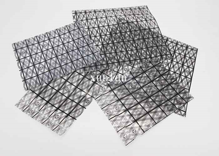 Anti Static Composite Conductive Grid Bag Mesh Shiny With Bubbles Inside